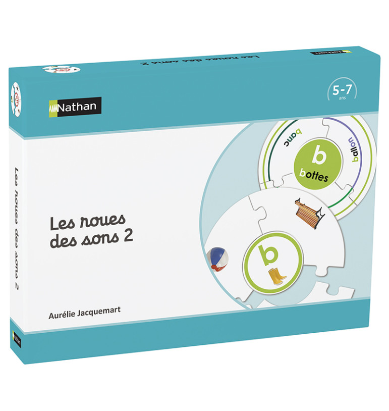 Les roues des sons 2-Nathan éducation-Phonologie et lecture