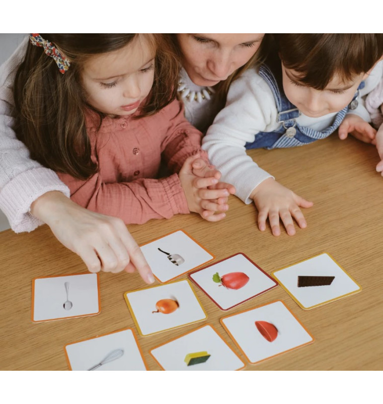 MONDY - Cartes de nomenclature Montessori-Langage oral-Imagerie