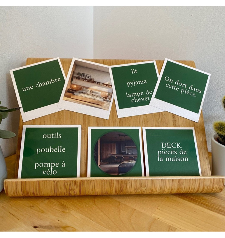 Imagier Pièces de la maison - Deck-Kerozenn éditions