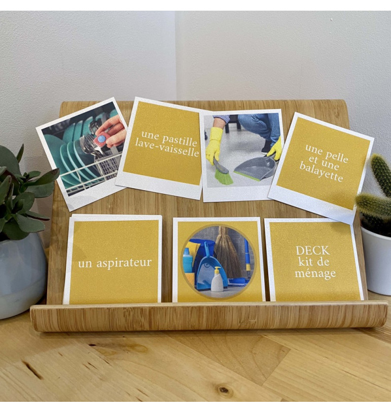 Imagier Kit de ménage - Deck-Kerozenn éditions