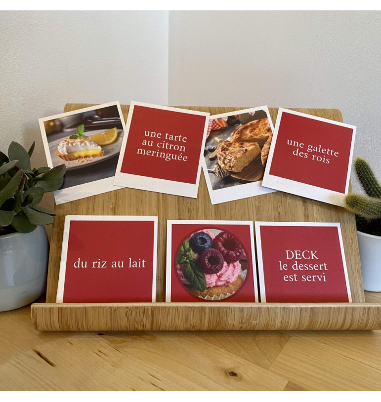 Imagier Le dessert est servi - Deck-Kerozenn éditions